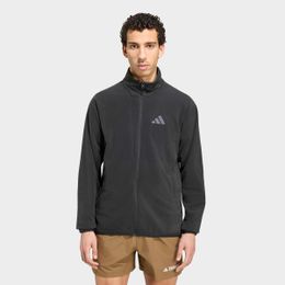 adidas terrex Herren Fleecejacke "MT ESS FZ FL"schwarz, Gr. L, Obermaterial: 100% Polyester, Jacken