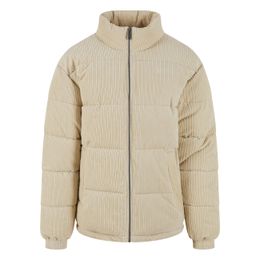 Karl Kani Herren Winterjacke "Karl Kani Signature Corduroy Puffer Jacket"sand, Gr. M, unifarben, 100% Baumwolle, Jacken