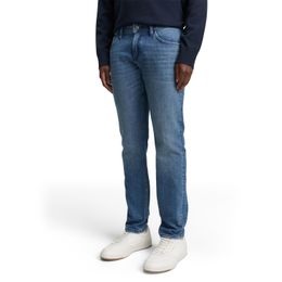 Herren Slim-fit-Jeans "PIERS"used mid stone blau denim, Gr. 31, Tom Tailor Denim, Denim/Jeans, Obermaterial: 99% Baumwolle, 1% Elasthan. Futter: 65%