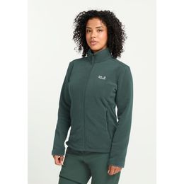 Jack Wolfskin Damen Fleecejacke "TAUNUS 200 FZ W"sago palm, Gr. M, Fleece, Obermaterial: 100% Polyester. Futter: 100% Polyester, Jacken, als