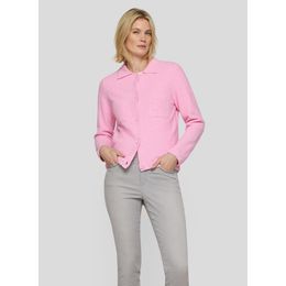 Rabe Damen Strickjacke "Strickjacke"rosa, Gr. 40, unifarben, 71% Baumwolle, 29% Polyamid, Strickjacken