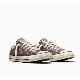 Converse Damen Sneaker "CHUCK TAYLOR ALL STAR PAISLEY POP", Gr. 40pot hole plum, egret, Textil, Schuhe