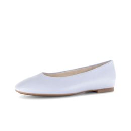 Gabor Damen Ballerina "Eleganter Ballerina", Gr. 38, wei&szlig;, Schuhe