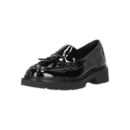 Clarks Damen Slipper "Lauryl Tassel", Gr. 36schwarz, Synthetik, Schuhe, mit dekorativem Quastenakzent