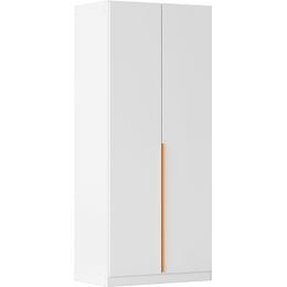 OTTO HOME Kinder Kleiderschrank "Mehrzweckschrank Aktenschrank M&ouml;bel Mietswohnung Garderobe AGORDO", B/H/T: 91cm x 229cm x 54cmalpinwei&szlig;,