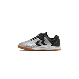 Hummel M&auml;dchen Fu&szlig;ballschuh "TOP STAR I.C. VC 2.0 JR", Gr. 32schwarz, silber, Synthetik, Schuhe, rutschfeste Gummisohle, f&uuml;r Kinder & Jugendliche