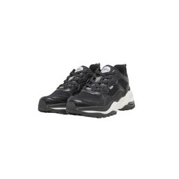 Buffalo Damen Sneaker "Buffalo ZERA - VEGAN NAPPA/MESH", Gr. 41schwarz, Kunstfaser, Schuhe