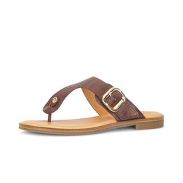 Gabor Damen Zehentrenner "Zehentrenner", Gr. 37,5braun, Schuhe