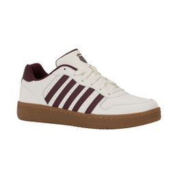 K-Swiss Herren Sneaker "Court Palisades", Gr. 42, wei&szlig;, Leder, Schuhe