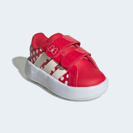 M&auml;dchen Sneaker "ADIDAS DISNEY MINNIE MAUS KIDS GRAND COURT", adidas Sportswear, Gr. 22, rot, Synthetik, Schuhe, f&uuml;r Kinder