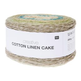 Creative Cotton Linen Cake von Rico Design, Olive Shades, aus Polyacryl