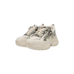 Buffalo Damen Sneaker "Buffalo BLISS", Gr. 41cream, snake, Polyurethan, Schuhe