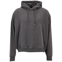 2Y Premium Herren Rundhalspullover "2Y Premium Herren 2Y Basic Hoodie"grau, Gr. M, unifarben, 80% Baumwolle, 20% Polyester, Hosen