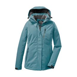 Killtec Damen Outdoorjacke "KOW 140 WMN JCKT"rauchmint, Gr. 38, Obermaterial: 100% Polyester.Futter: 100% Polyester.F&uuml;llung: 100% Polyester, Jacken,