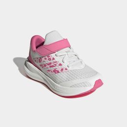 Kinder Laufschuh "RUNFALCON 6 KIDS", adidas Sportswear, Gr. 33core wei&szlig;, distilled pink, pink fusion, Synthetik, Textil, Schuhe, f&uuml;r Kinder &