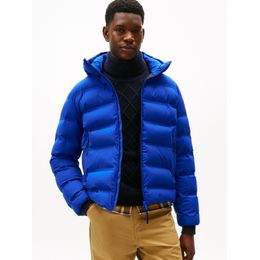 Tommy Hilfiger Herren Steppjacke "TECH HEAT SEALED"wedge blau, Gr. XL, Web, Obermaterial: 100% Polyester, Jacken, Winterjacke, Outdoorjacke, regular