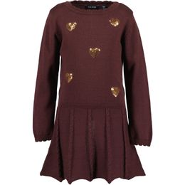 Blue Seven M&auml;dchen Strickkleid "Strickkleid"3930, burgund, Gr. 98, 100% Baumwolle, Kleider