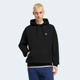Herren Kapuzensweatshirt "TREFOIL ESSENTIALS LOOSE HOODIE"schwarz, Gr. S, adidas originals, Obermaterial: 82% Baumwolle, 18% Polyester, Sweatshirts