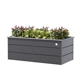 GFP Primeyard LILLY Hochbeet aus Stahl - ergonomisch, rostfrei, mit Schneckenschutz, ideal f&uuml;r Garten & Balkon 150x75x78 cm