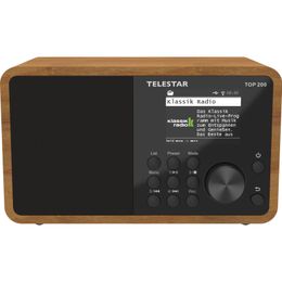 Telestar DAB+ Internetradio TOP 200 Holz