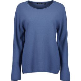 Blue Seven Damen Strickpullover "Pullover"5361, ocean, Gr. 40, 50% Polyacryl, 50% Baumwolle, Pullover