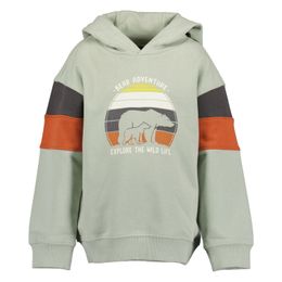 Blue Seven Jungen Hoodie "Hoodie"6300, gletscher, Gr. 98, 100% Baumwolle, Sweatshirts