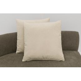 Dekokissen OTTO HOME, B:50cm H:50cmbeige tender, Polyester, Kinderzimmer, Dekokissen_Sitzkissen_Kissenh&uuml;llen, "Viiborg", Dekokissen mit F&uuml;llung,