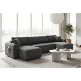 Wohnlandschaft OTTO HOME, B:311cm H:79cm T:52cmanthrazit, Sofas, "JONAA Feinstruktur, U-Form, 311 cm. -OTTO. Verl&auml;ssliche Qualit&auml;t",