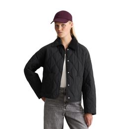 Marc O'Polo Damen Outdoorjacke "aus recyceltem Nylon"schwarz, Gr. XS, MARC O'POLO DENIM, unifarben, Obermaterial: 100% Polyamid, Jacken
