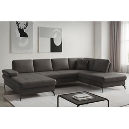 Sit & More Wohnlandschaft SIT & MORE, B:300cm H:83cm T:202cmmocca, Sofas, "Morris Jubi, Breite 300 cm", mit Armteilfunktion, optional mit Schlaffunktion