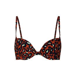 Short Stories Bikini-Oberteil in Rot/ Schwarz - 88% | Gr&ouml;&szlig;e 40B-Cup | Damen-bademode