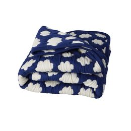 Rice Kinder-Steppdecke aus Baumwolle mit Muster Herz-Muster Creme/Rot - 95 x 75 x 2 cm skandinavische Deko Online Shop