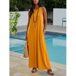 LA Angels Kleid in Senf - 57% | Gr&ouml;&szlig;e L | Damen-kleider