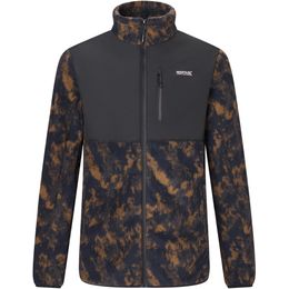 Regatta Morran Herren Fleecejacke dunkelbraun M - Herrenjacken