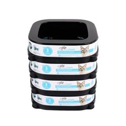 All for paws Go Fresh &ndash; Clump Seal Standard Ersatzbeutel f&uuml;r Katzenstreu, 4