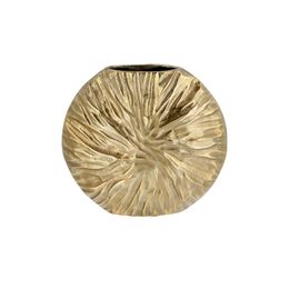 HOME STORY Vase gold Ma&szlig;e (cm): B: 24 H: 21,5 T: 9.5 &raquo; H&ouml;ffner