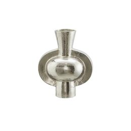 HOME STORY Vase silber Aluminium Ma&szlig;e (cm): B: 26 H: 32 T: 16.0 &raquo; H&ouml;ffner