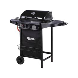 Habitat Garten Gasgrill, Grau, Metall, 46x93x103 cm, Grills & Outdoor-K&uuml;chen, Gasgrills