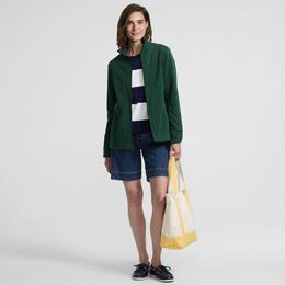 LANDS' END Anyweather Fleece-Jacke in Plus-Gr&ouml;&szlig;e, Damen, size: plus, Gr&uuml;n, Polyester, by Lands' End