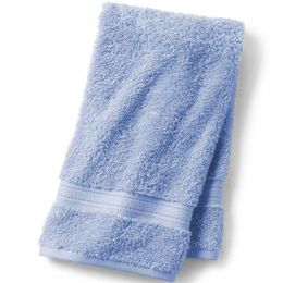LANDS' END Supima Handtuch, Herren, size: regular, Blau, Baumwolle, by Lands' End