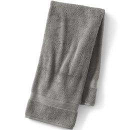 LANDS' END Supima Badelaken, Damen, size: regular, Grau, Baumwolle, by Lands' End