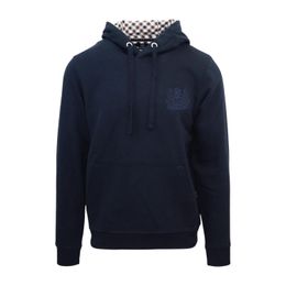 Aquascutum - Kapuzenpullover f&uuml;r Herren (Marine)