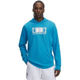 Under Armour - "Rival" Kapuzenpullover f&uuml;r Herren, Sweatshirt-Stoff (Blau)