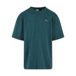 Karl Kani Herren T-Shirt "Karl Kani Kani Script Emblem T-Shirt"dunkelgr&uuml;n, Gr. XS, bedruckt, 100% Baumwolle, Shirts