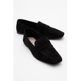 Morne Leder Loafer Damen