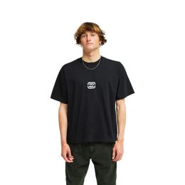 Billabong Herren T-Shirt "Bracket Og", schwarz, Gr. L, Obermaterial: 100% Baumwolle., Shirts