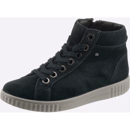 Jomos Damen Stiefelette, Gr. 39nachtblau, Veloursleder, Schuhe
