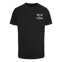 MisterTee Herren T-Shirt "MisterTee Go Beyond Tee"schwarz, Gr. M, bedruckt, 100% Baumwolle, Shirts