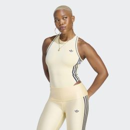 Damen Jumpsuit "ADIDAS ORIGINALS SPORTBODY"warm vanilla, Gr. S, adidas Performance, Obermaterial: 79% Polyester, 21% Elasthan, Overalls