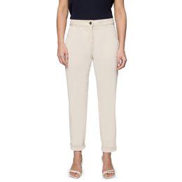 Zero Damen Stoffhose "Damen mit Stretch 28 Inch"french oak, Gr. 38, unifarben, Obermaterial: 98% Baumwolle, 2% Elasthan, Hosen, Plain/ ohne Details